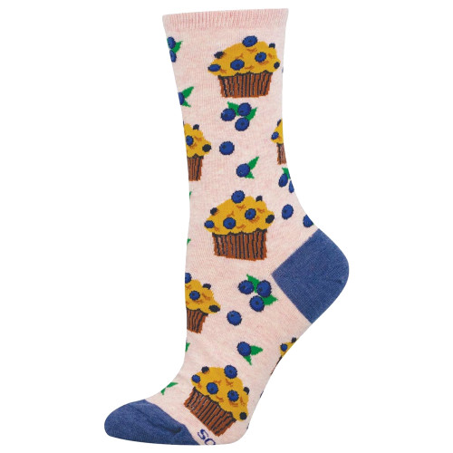 SOCKSMITH WOMEN'S SOCKS BERRY TASTY MUFFINS | PURPLE LEOPARD BOUTIQUE