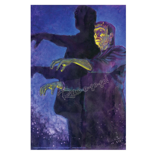 P'GOSH STRANGE FRANKENSTEIN PRINT | PURPLE LEOPARD BOUTIQUE