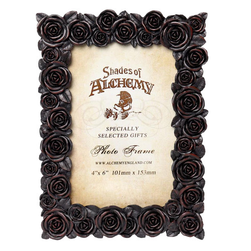 RESIN ROSE PHOTO FRAME HOME DECOR | PURPLE LEOPARD BOUTIQUE