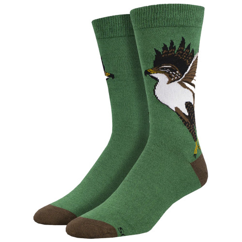 HAWK BAMBOO MEN'S SOCKS | PURPLE LEOPARD BOUTIQUE