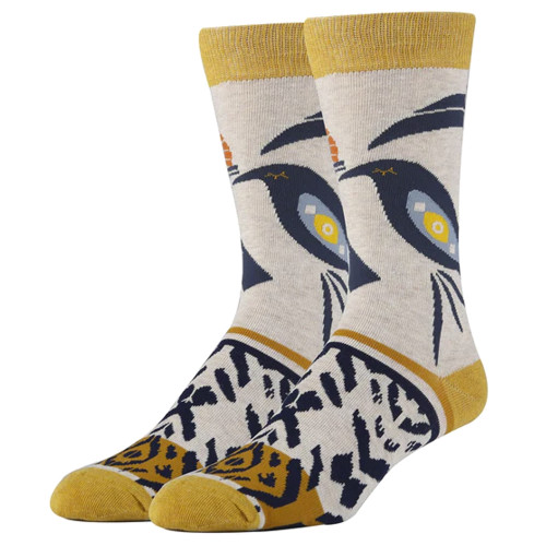 MEN'S CREW SOCKS CLEAR EARTH | PURPLE LEOPARD BOUTIQUE