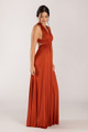 Classic Multiway Infinity Dress in Rust - Evening Dresses | ModelChic