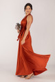 Classic Multiway Infinity Dress in Rust - Evening Dresses | ModelChic