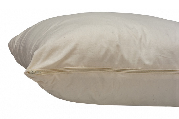 ORGANIC COTTON Filled Bed Pillows with Organic Cotton Cover