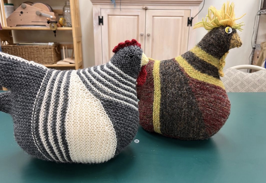 Stuff Your Emotional Support Chicken with Wool! - CeCe's Wool