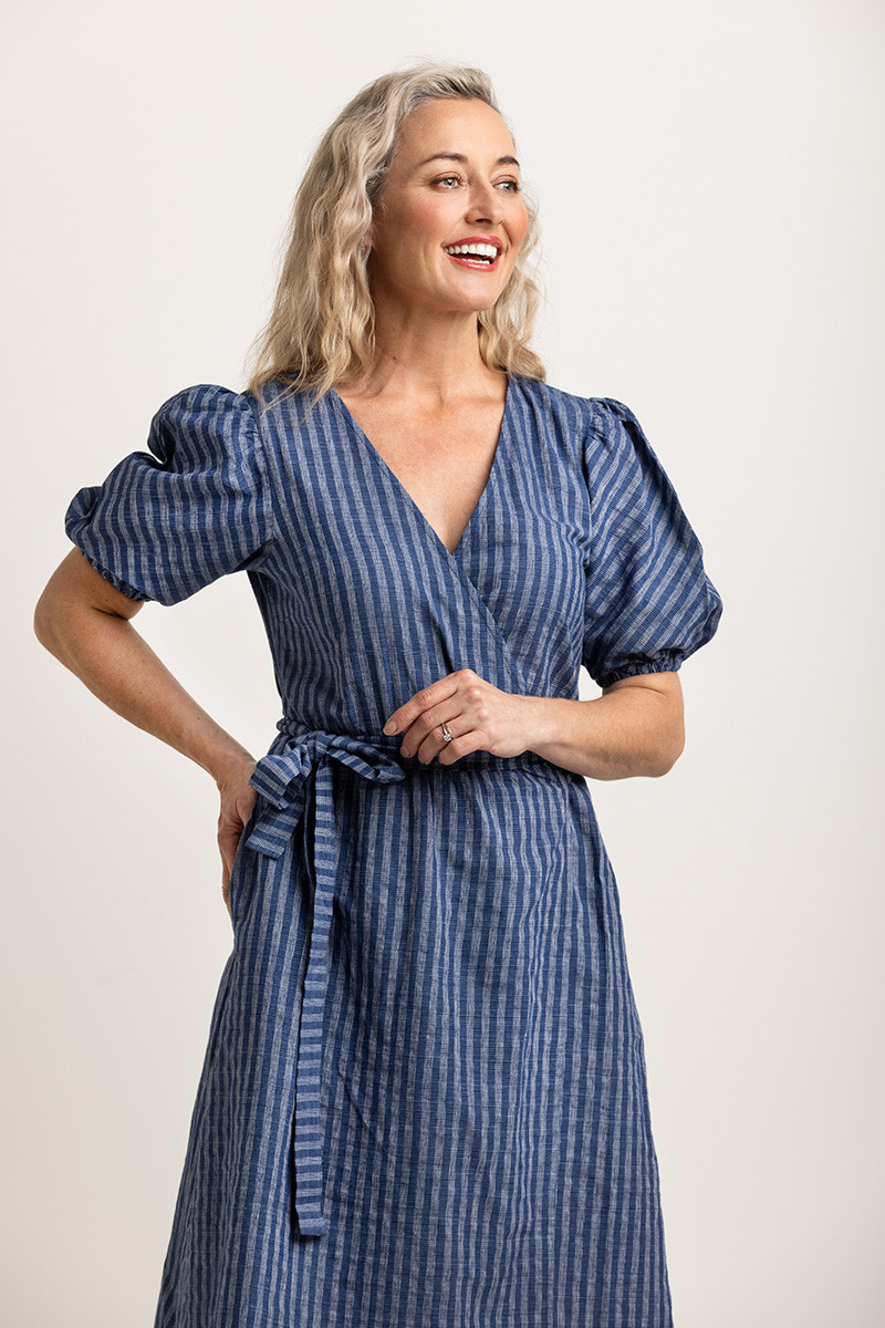 Designer Wrap Dress