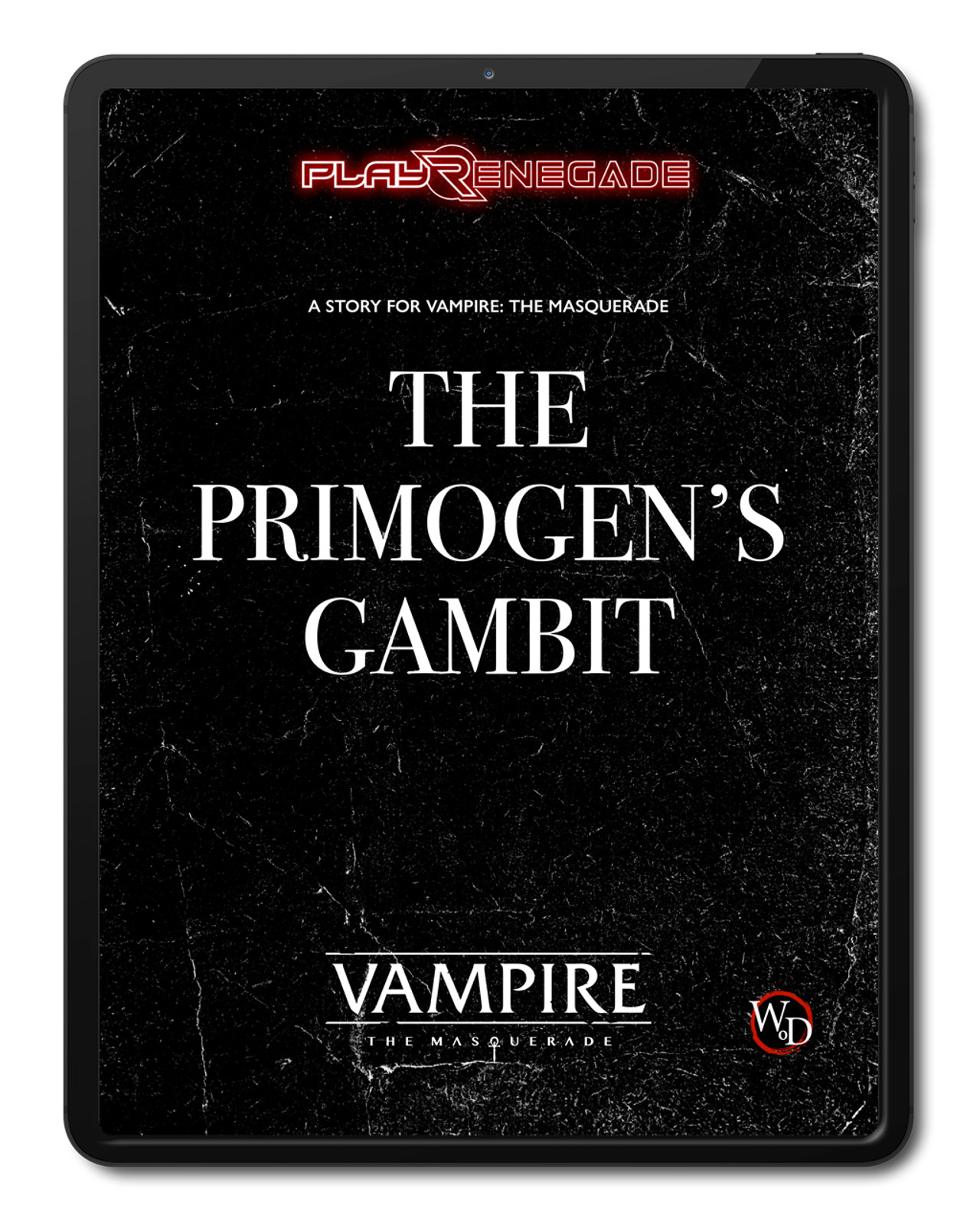 PDF Vampire: The Masquerade 5th Edition The Primogen's Gambit