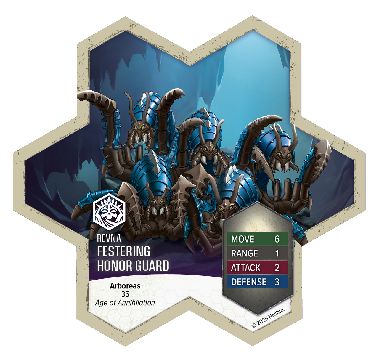 Heroscape: Rising Tide – Queen Maladrix & Festering Honor Guard Army ...