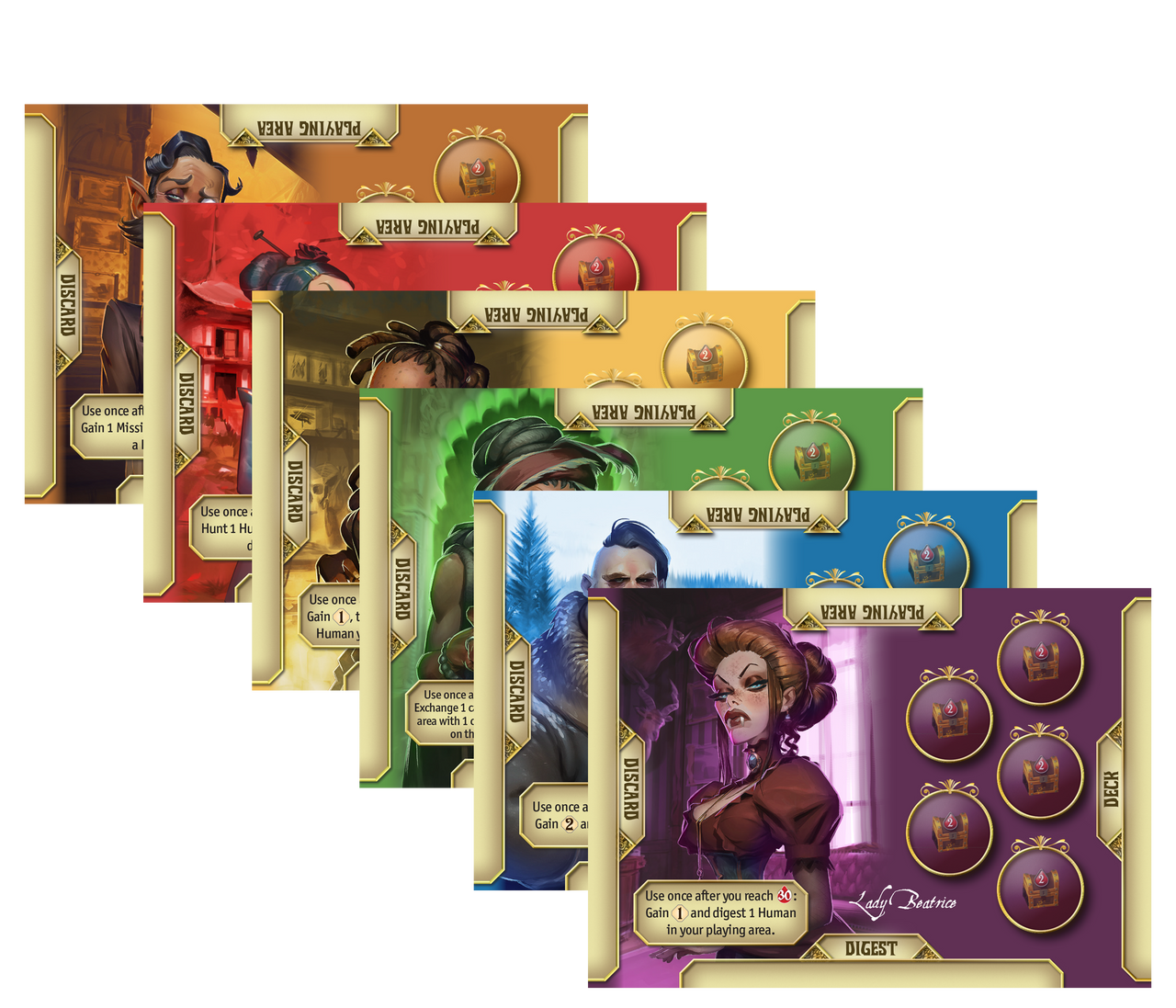 Lucidity: Six-Sided Nightmares - Renegade Game Studios