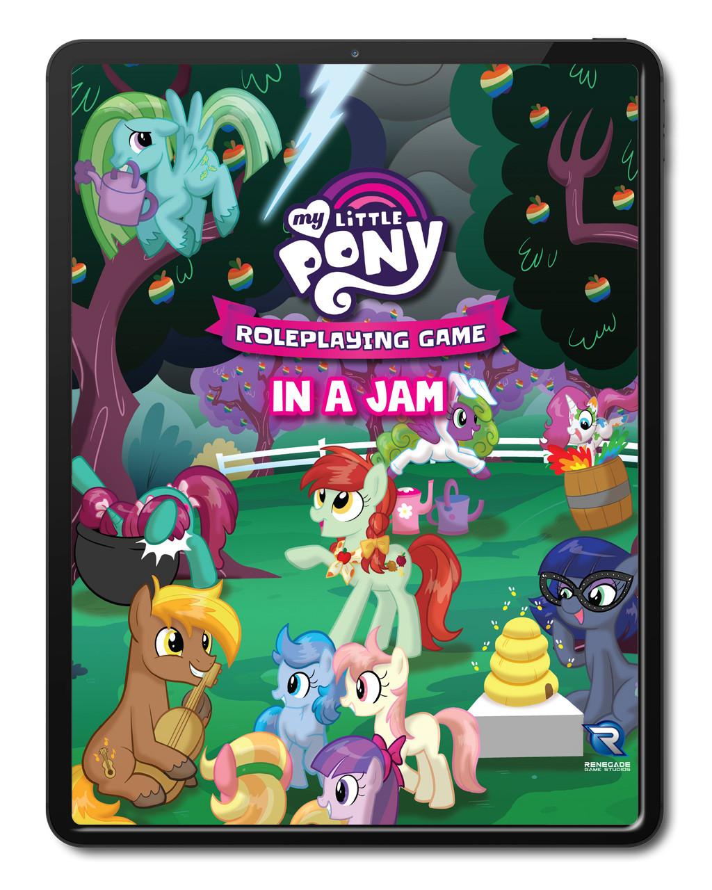 My Little Pony Roleplaying Game Dark Skies Over Equestria Adventure Series Book