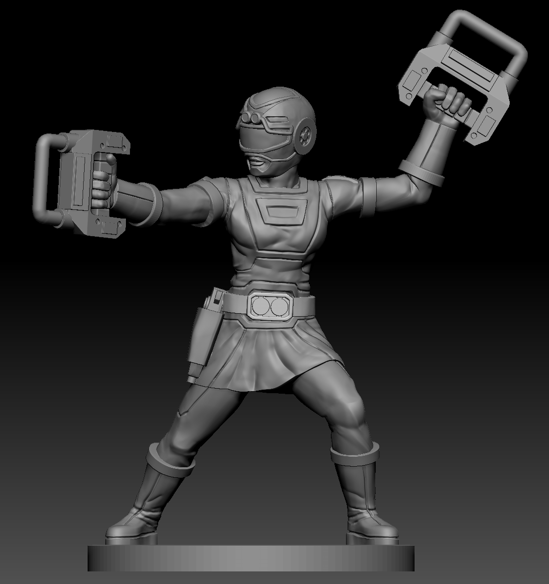 Power Rangers Roleplaying Game Hero Miniatures Set 1 - Renegade Game ...