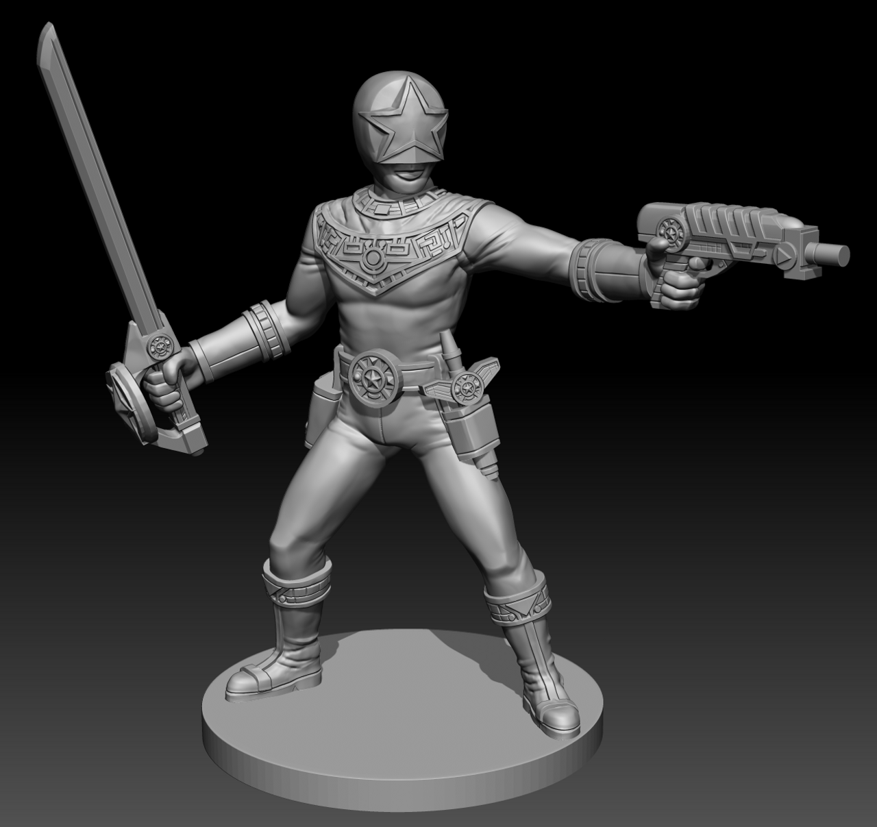 Power Rangers Roleplaying Game Hero Miniatures Set 1 - Renegade Game ...