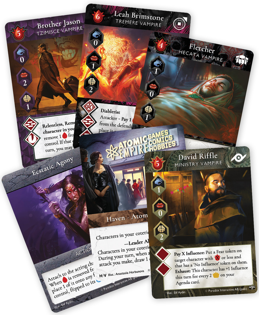 Vampire: The Masquerade Rivals Expandable Card Game Royalty Pack 2