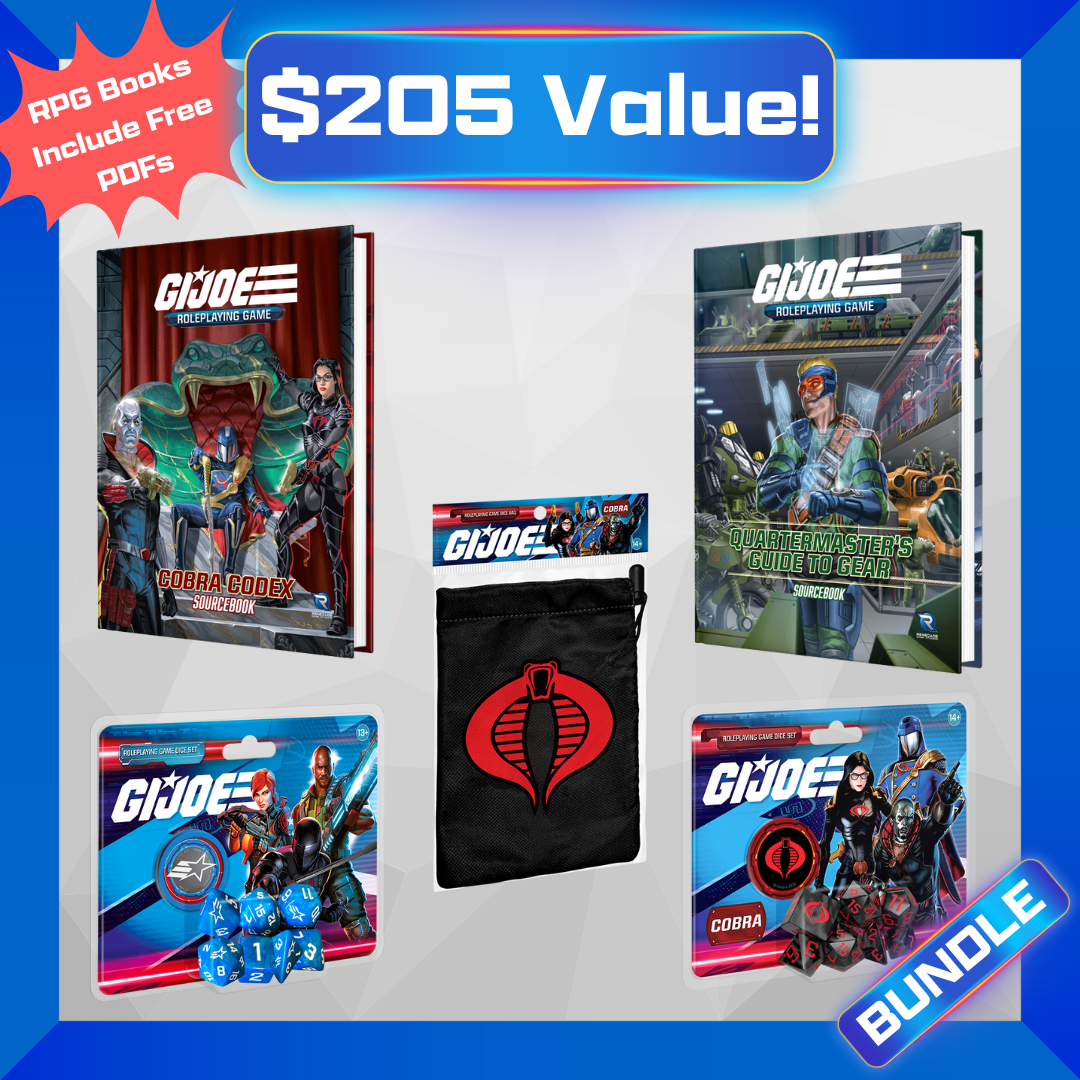 G.I. JOE Roleplaying Game Cobra Bundle