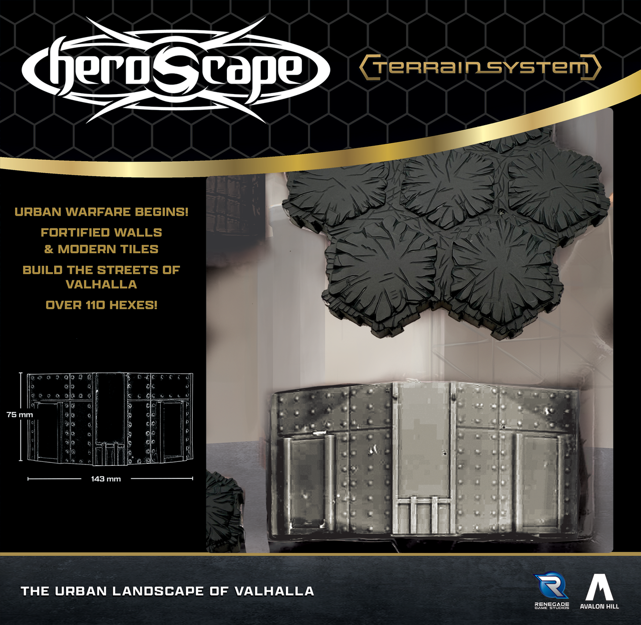 Heroscape: The Urban Landscape of Valhalla Terrain Expansion