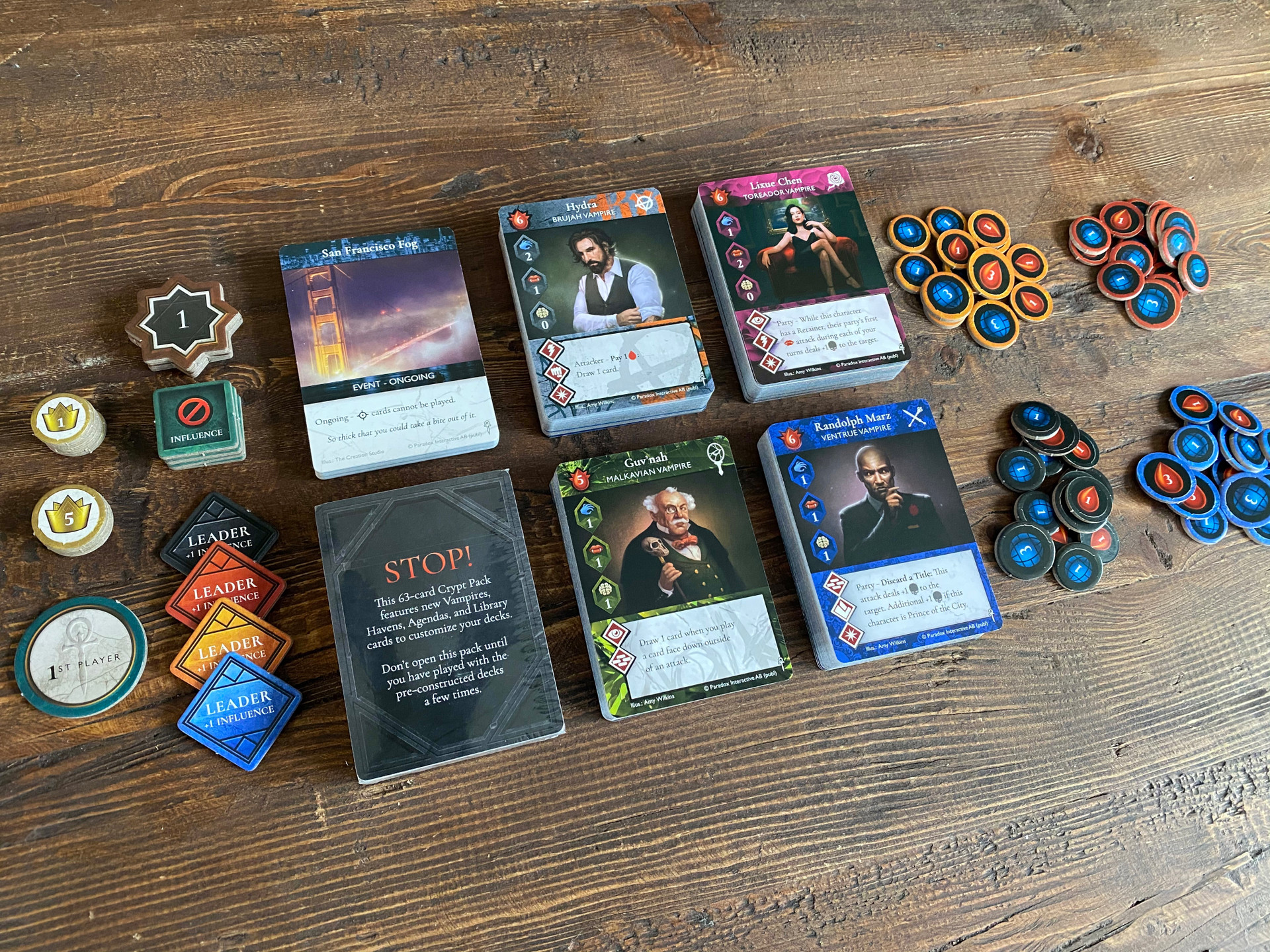 Vampire: The Masquerade Rivals Expandable Card Game