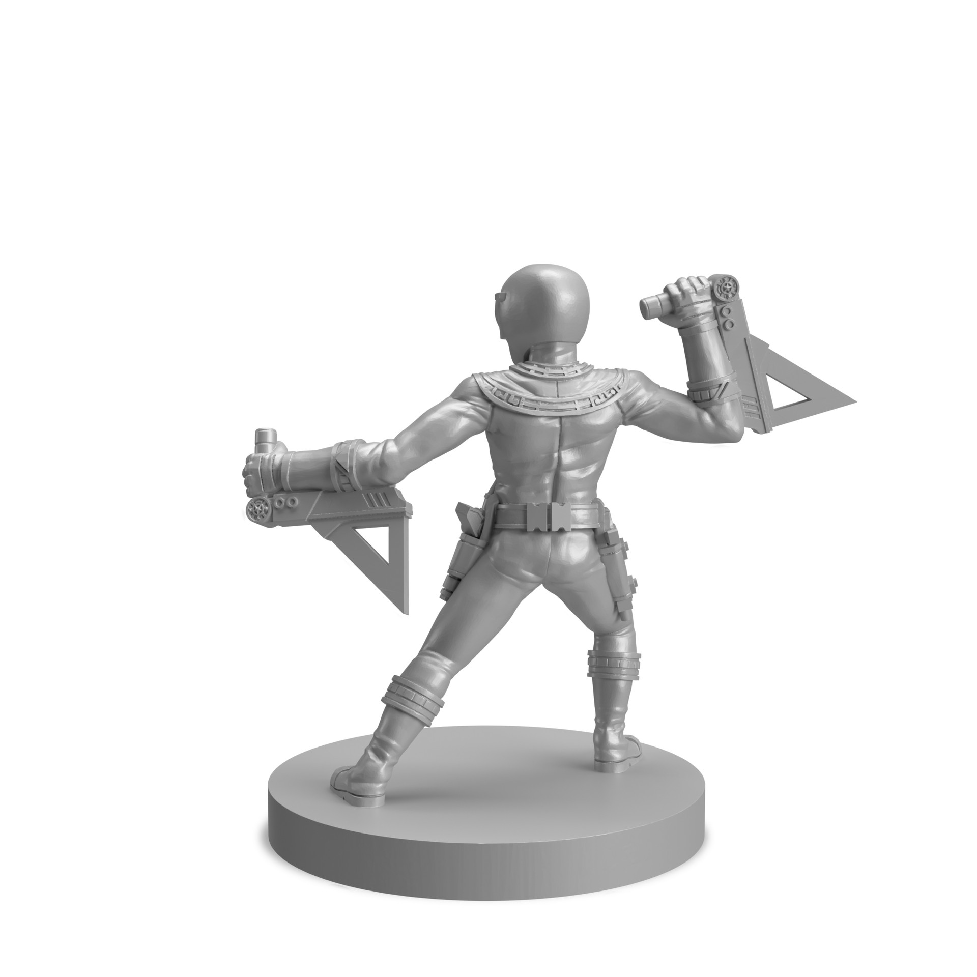 STL Power Rangers Zeo Blue Ranger Mini - Renegade Game Studios