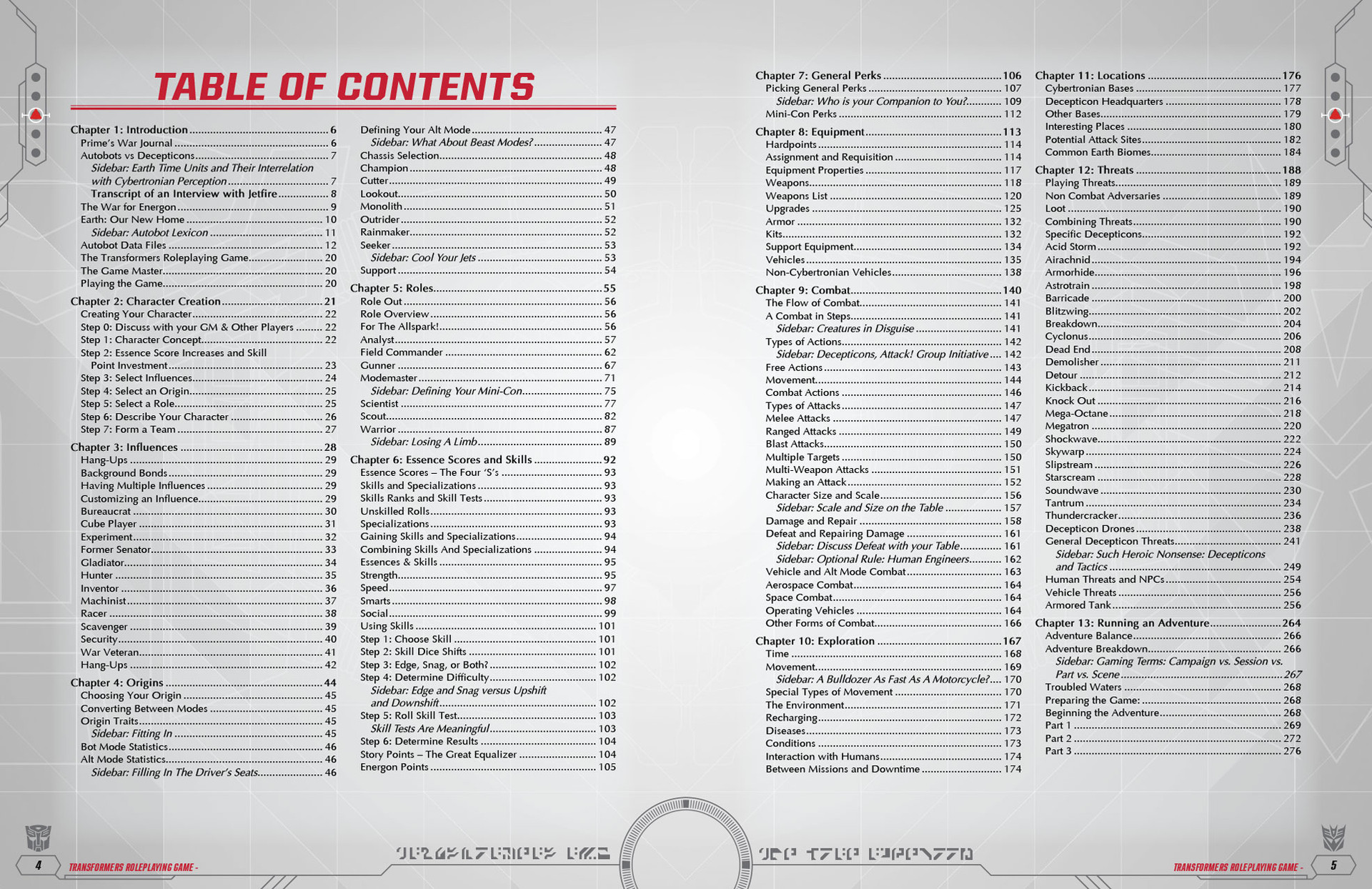 Transformers Roleplaying Game Core Rulebook