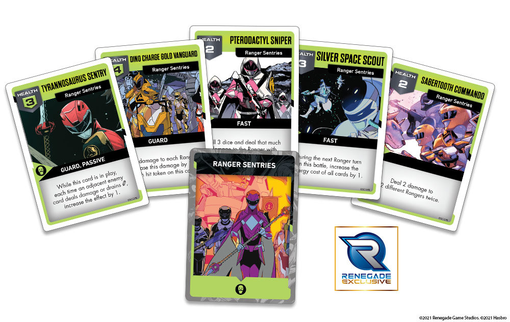 Power Rangers: Heroes of the Grid Power Board & Panic Token Upgrade