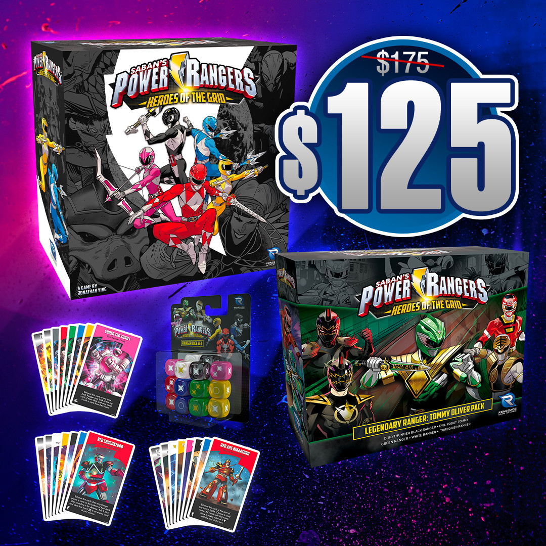 Power Rangers: Heroes of the Grid Starter Bundle