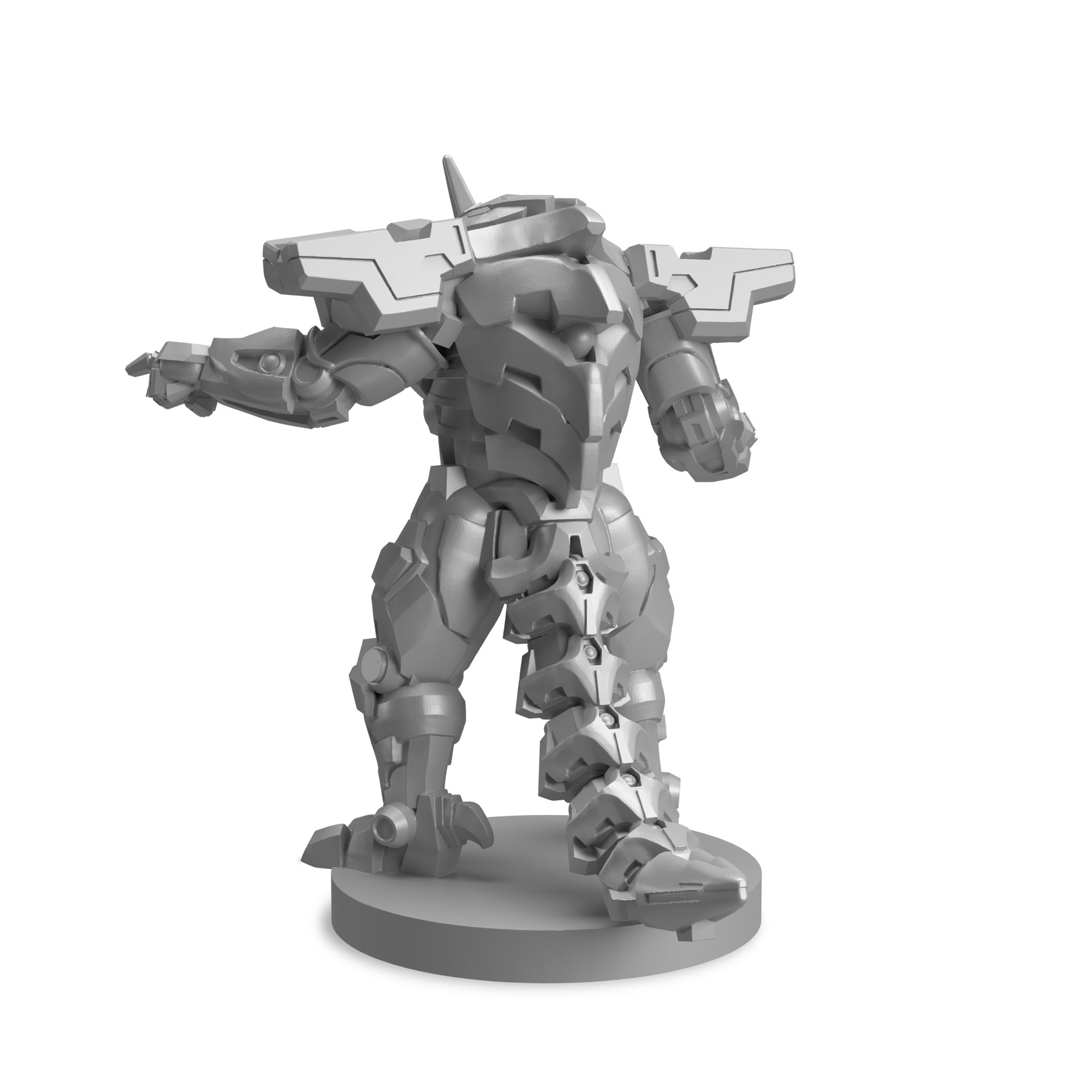 STL Power Rangers Dragon Armor Trini Mini - Renegade Game Studios