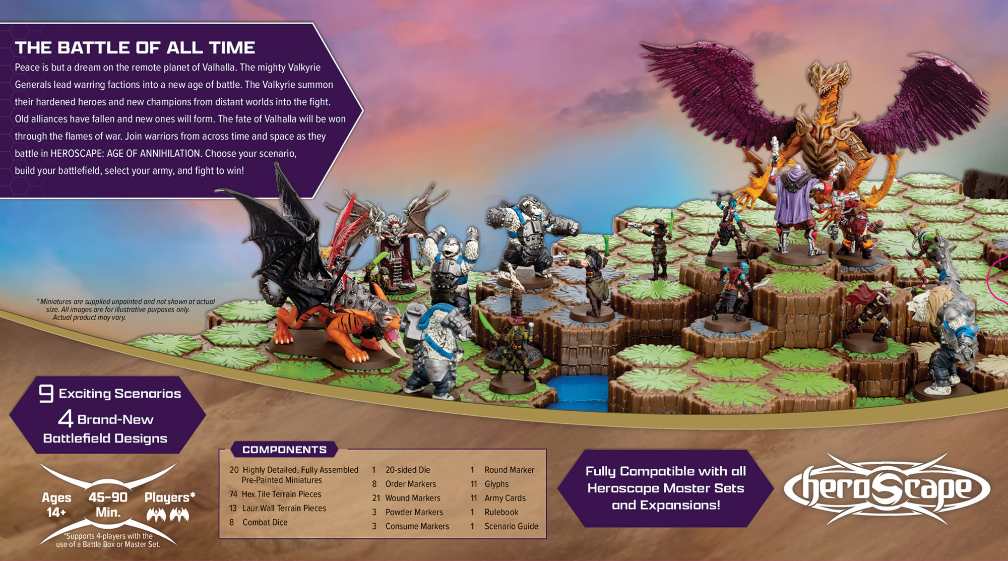 Heroscape: Age of Annihilation Master Set Premium Painted Edition