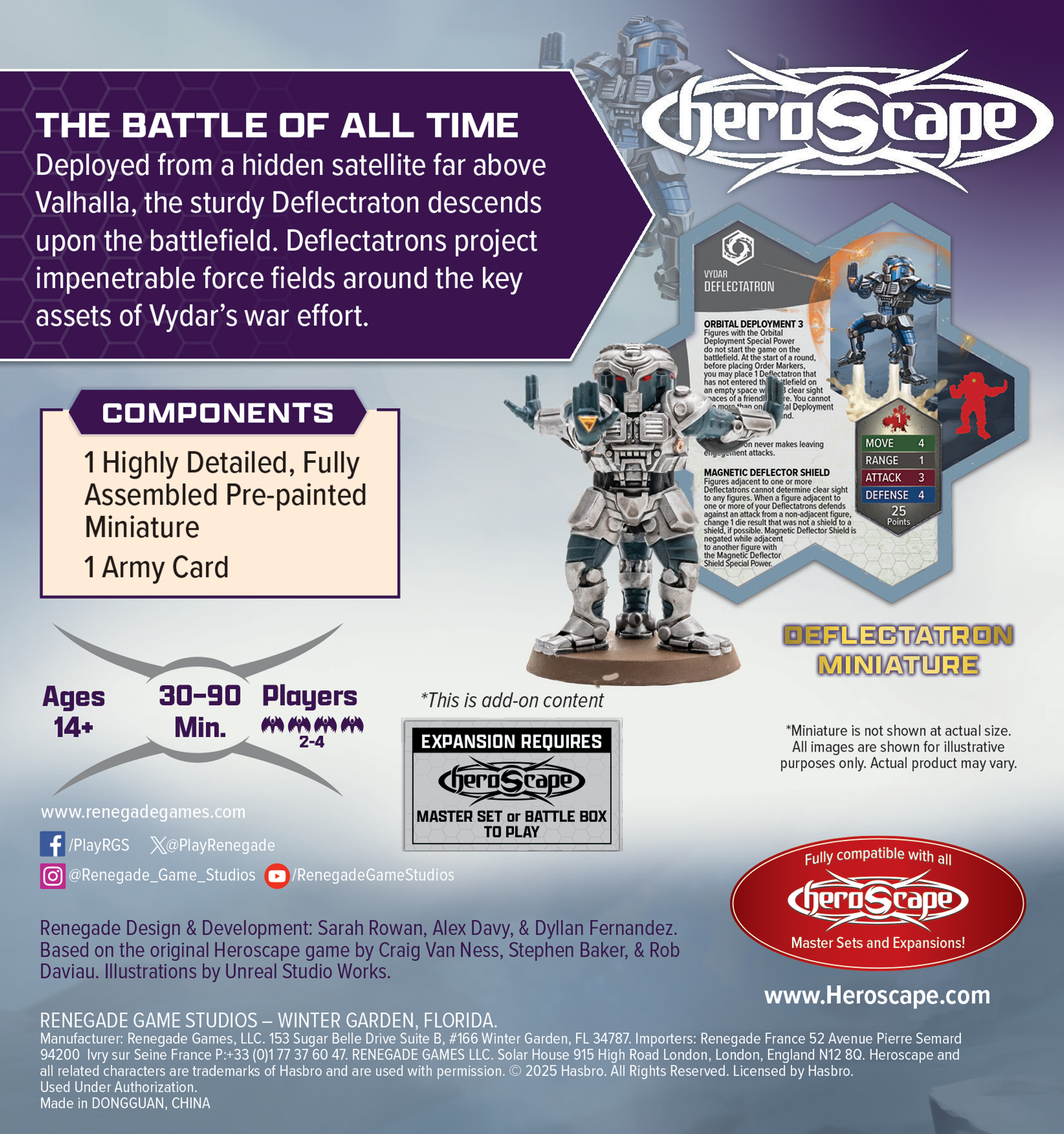 Heroscape: Deflectatron Miniature
