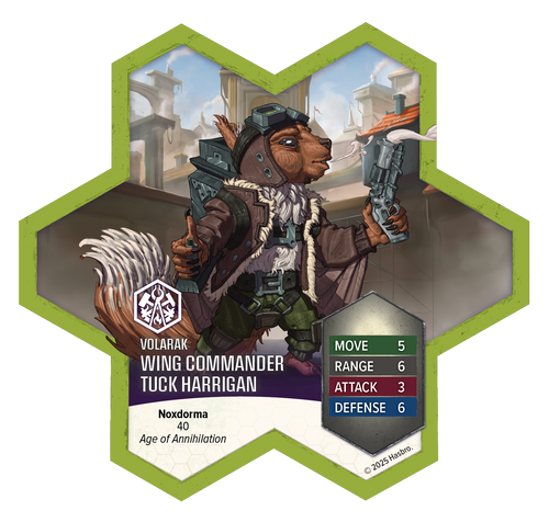 Heroscape: Rising Tide – Wing Commander Tuck Harrigan & Vorid ...