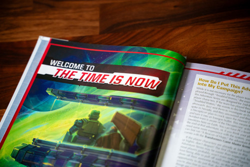 Transformers Roleplaying Game The Time is Now Adventure Book