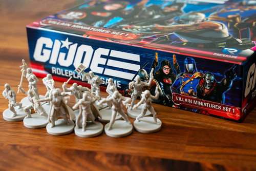 Gi Joe Roleplaying Game Villain Miniatures Set 1
