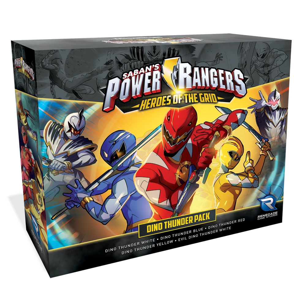 Power Rangers Products - Renegade Game Studios