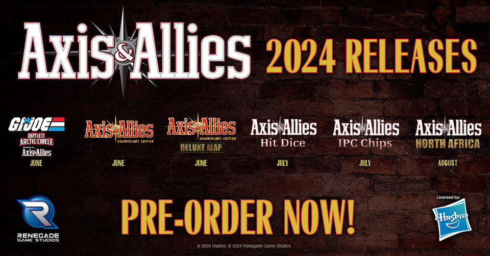 All New Axis & Allies! - Renegade Game Studios