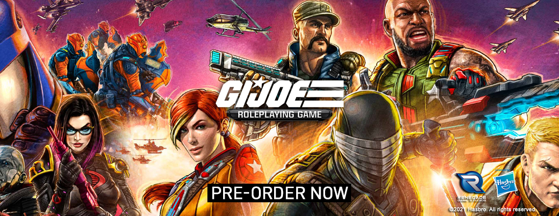 Announcing the G.I. JOE Roleplaying Game! - Renegade Game Studios