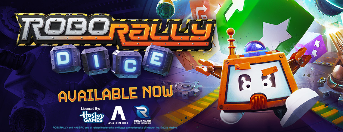 Robo Rally Dice is Available Now! - Renegade Game Studios