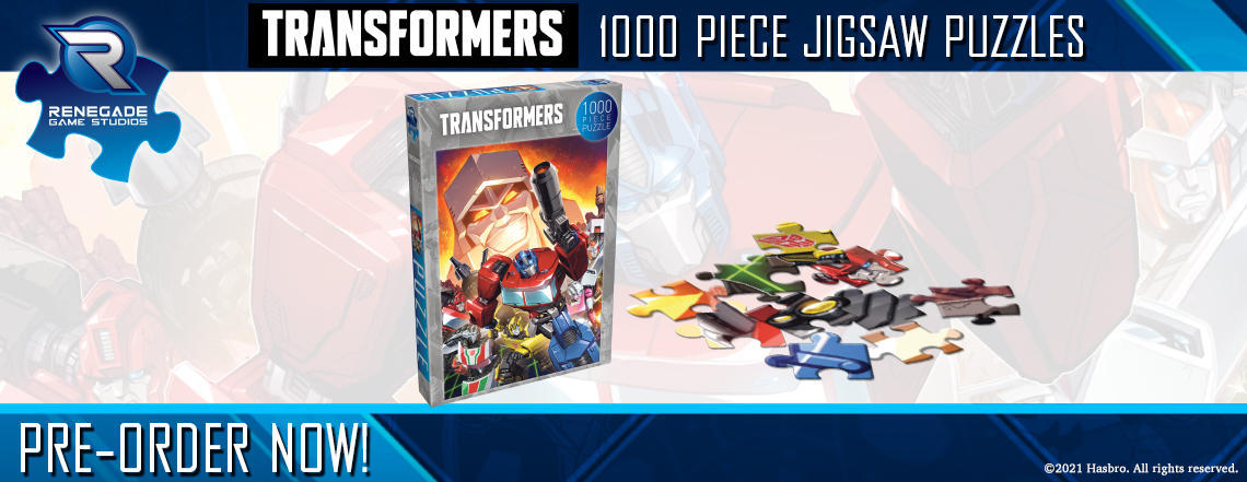 Announcing the Transformers Jigsaw Puzzle! - Renegade Game Studios
