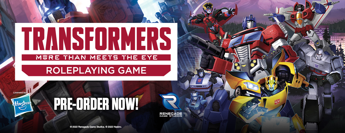 Transformers Roleplaying Game: Early PDF Release! - Renegade Game Studios