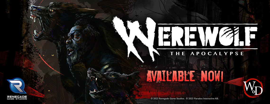 Werewolf: The Apocalypse is Available Now - Renegade Game Studios