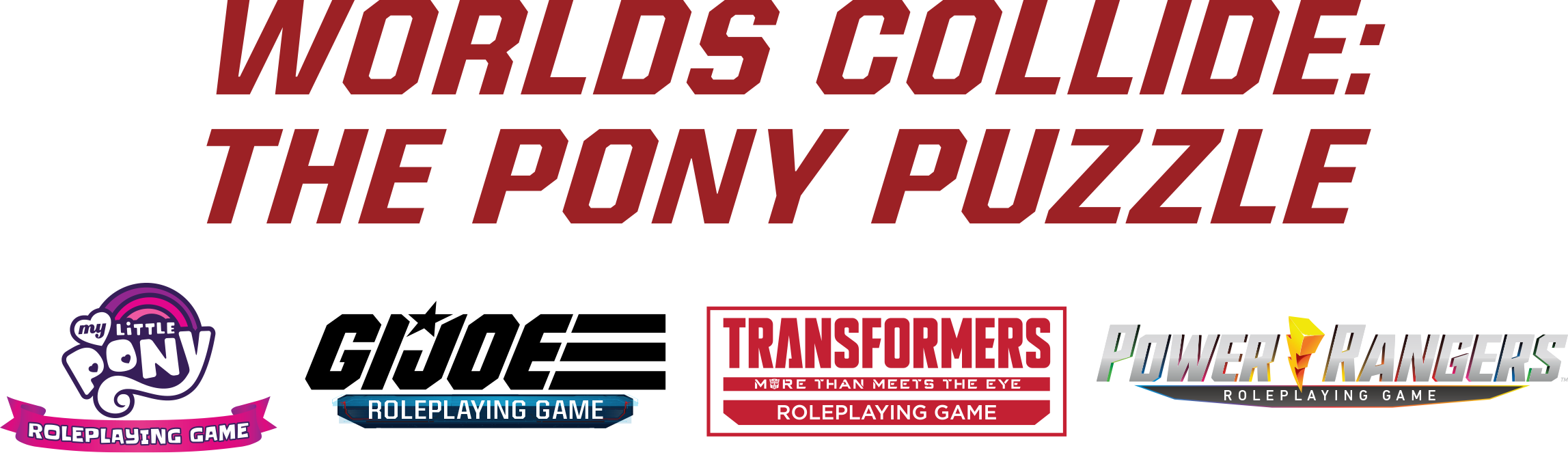 Gen Con Worlds Collide: The Pony Puzzle Event - Character Preperations ...