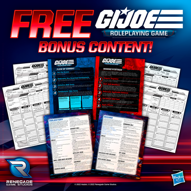 PDF G.I. JOE Roleplaying Game Free Bonus Content