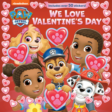 We Love Valentine's Day (Paw Patrol) (Hardcover, 2024) - Wunderland Books