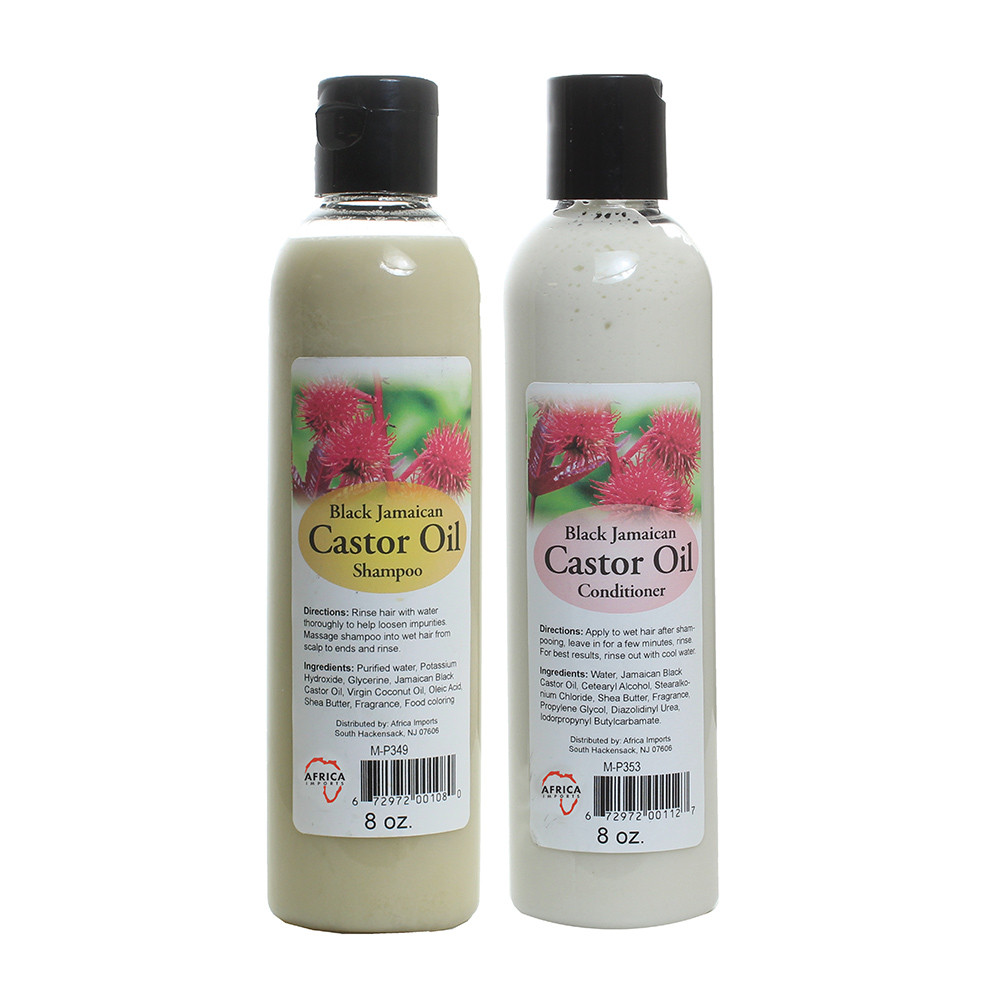 Black Jamaican Castor Shampoo And Conditioner Set