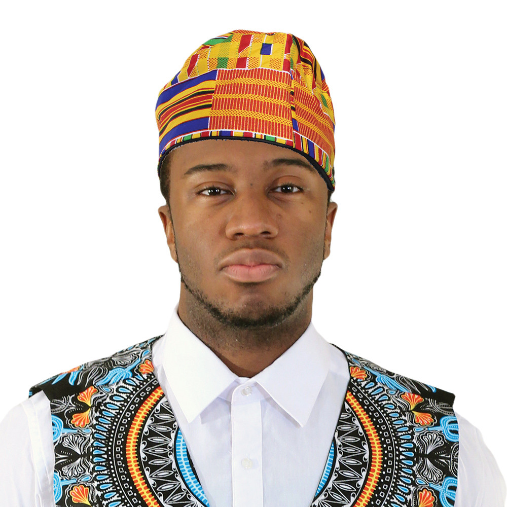 Kente Kufi Hat Style #1 - Hats and Headwear - African Fashion | Africa ...