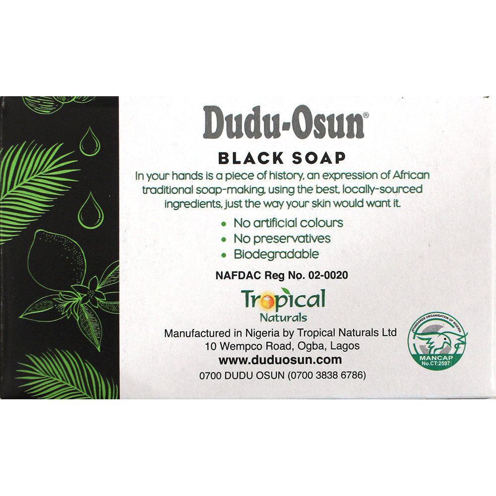 CLASSIC Dudu-Osun African Black Soap - 5¼ oz. - Africa Imports