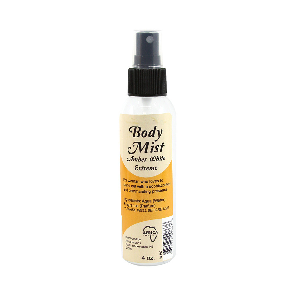 Amber White Extreme Body Mist - Africa Imports