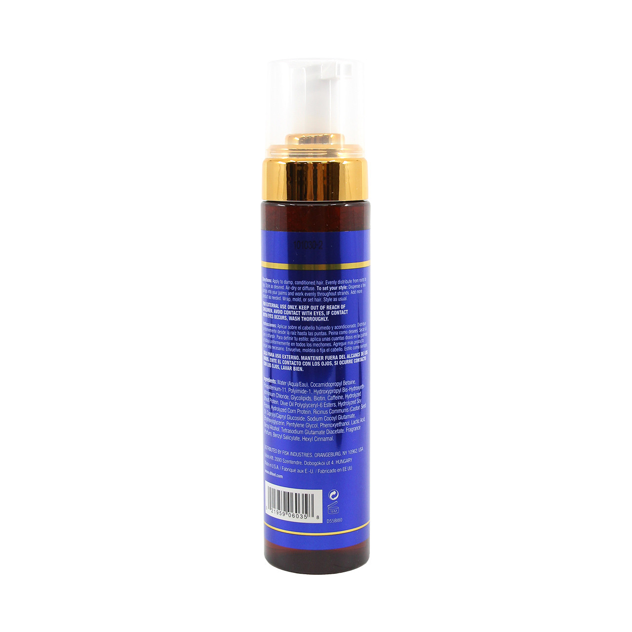 Difeel: Biotin Foaming Hair Mousse - 8 oz. - Africa Imports