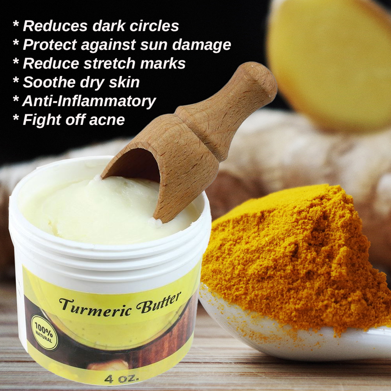 Turmeric Herbal Face Scrub - 150 g - Skin Care