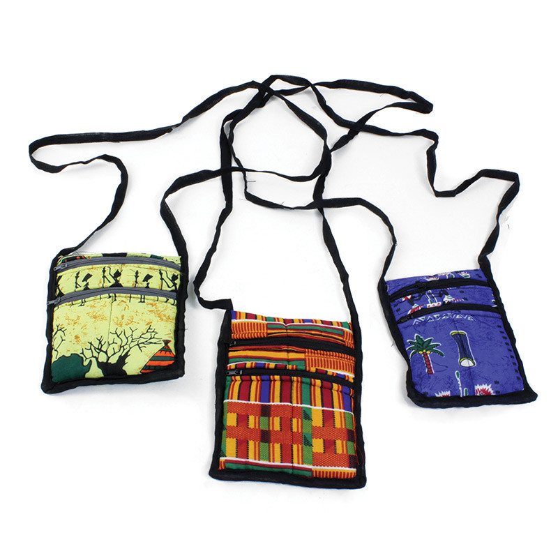 Small African Print Travel Bag: ASSORTED - Handbags and Tote Bags ...