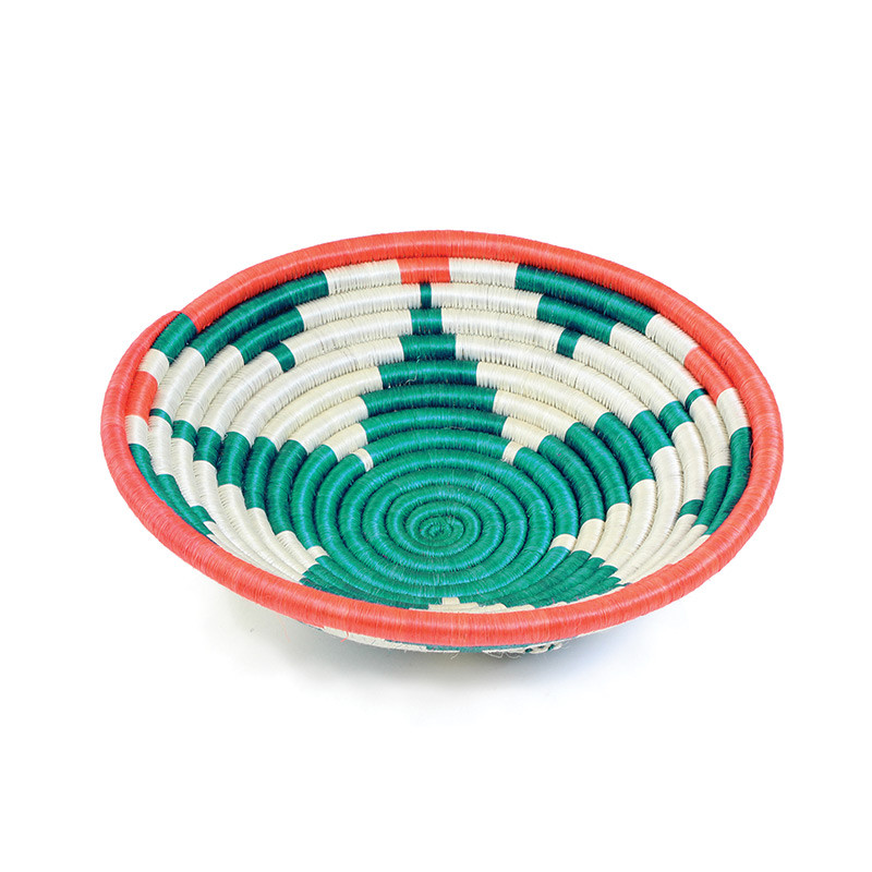 Kenyan Basket - 12" - ASSORTED - Wicker - African Art