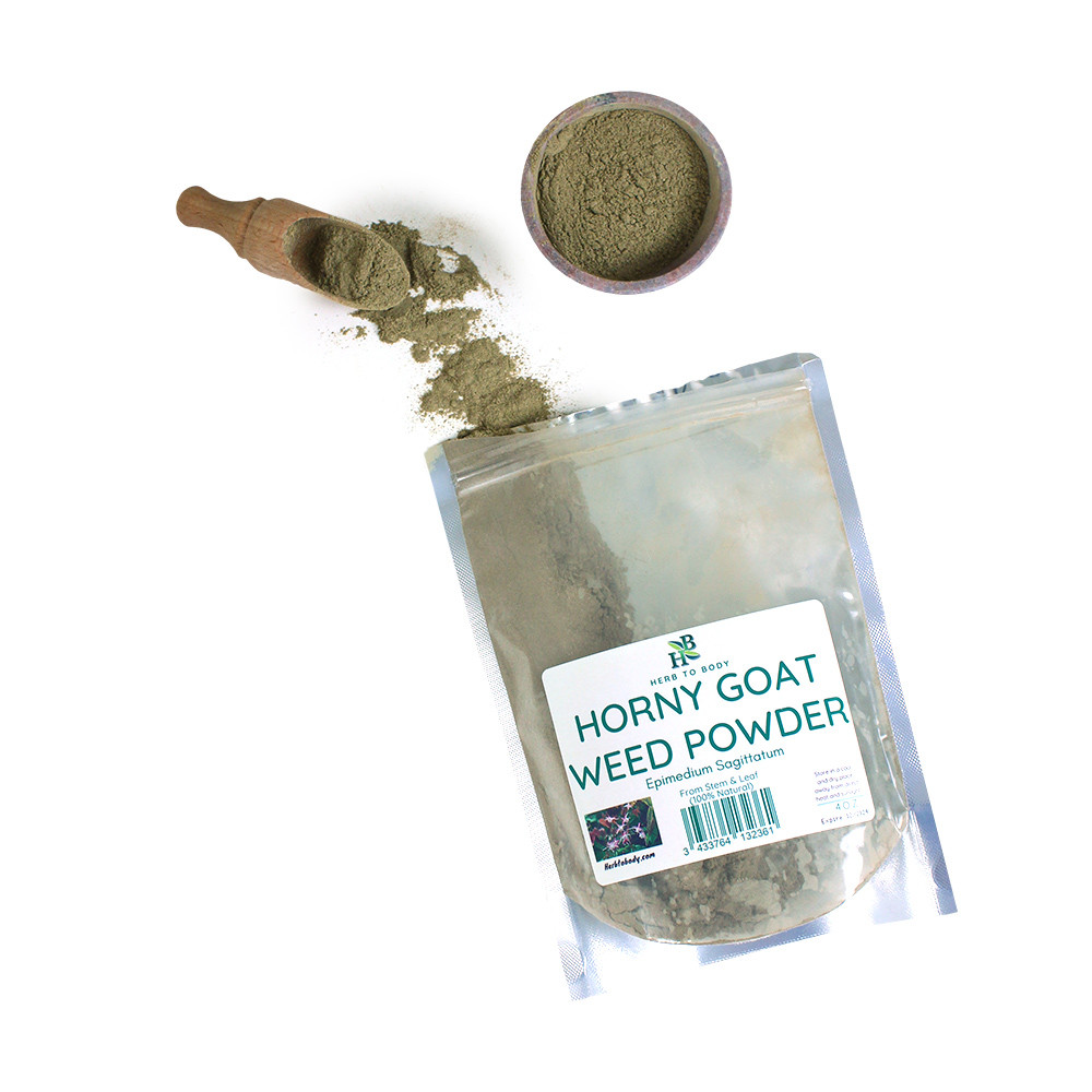 Horny Goat Weed Powder - 4 oz. - Herbal Remedies & Edibles