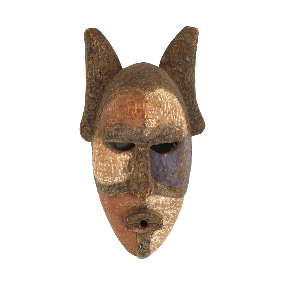 Gabonese Kwele Mask - Style A - Animal Masks & Wood Carvings | Africa ...